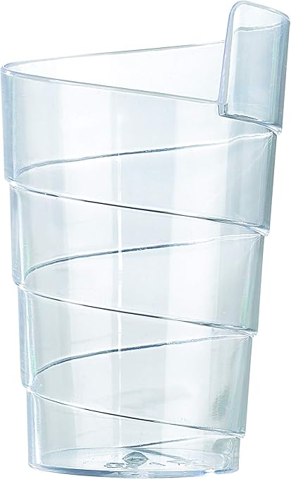 Verrines Plastic Ribbon for Appetizers 5.5 cl Pack of 50 : Amazon.co.uk ...