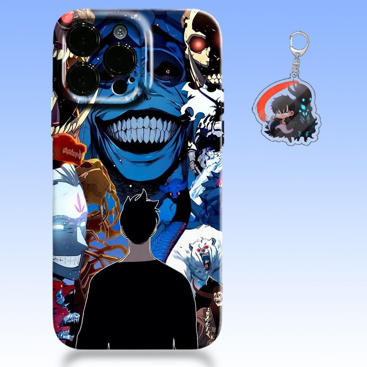 Amazon.com: Solo Leveling Phone Case Sung Jinwoo Igris Multi-Model ...