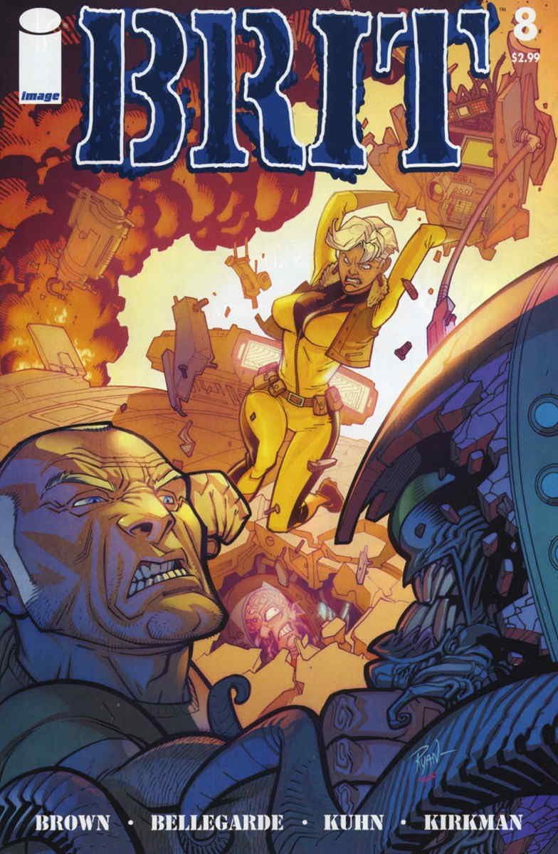 Amazon.com: Brit (2nd Series) #8 VF ; Image comic book | Kirkman's ...