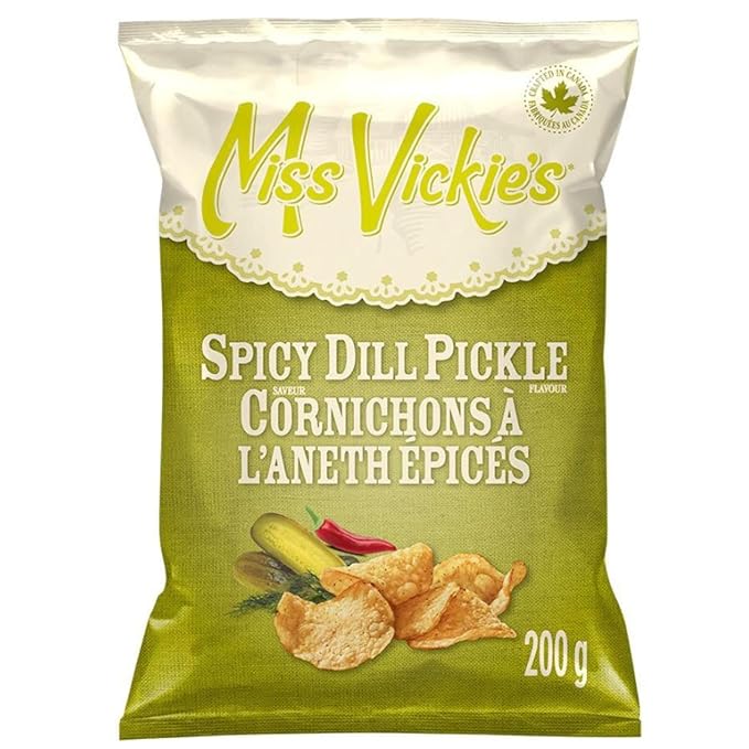 Amazon.com: Miss Vickie’s Spicy Dill Pickle Kettle Cooked Potato Chips ...