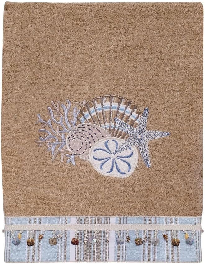 Amazon.com: Avanti Linens By The Sea Bath Towel, Blue Fog : Home & Kitchen
