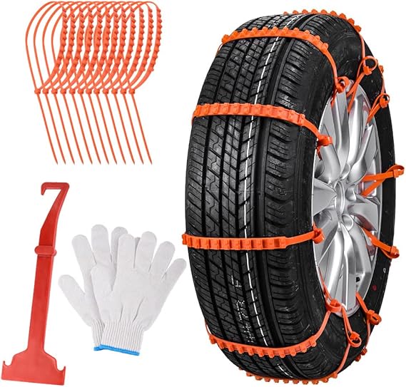 Catene da Neve per Auto 12Pcs Ninonly Catene da Neve Universale ...