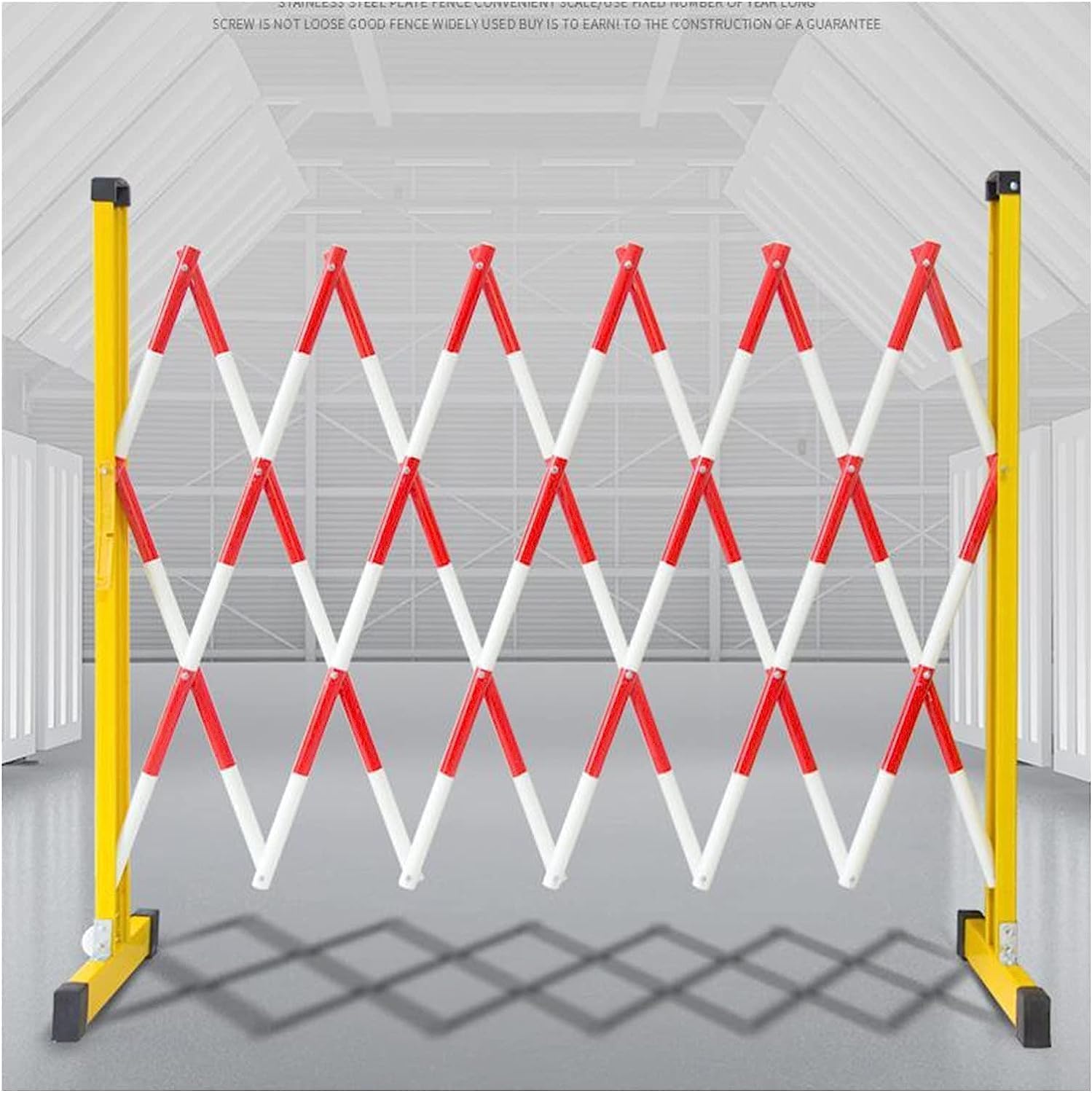 Mobile Concertina Safety Barrier Retractable Traffic Barricade ...