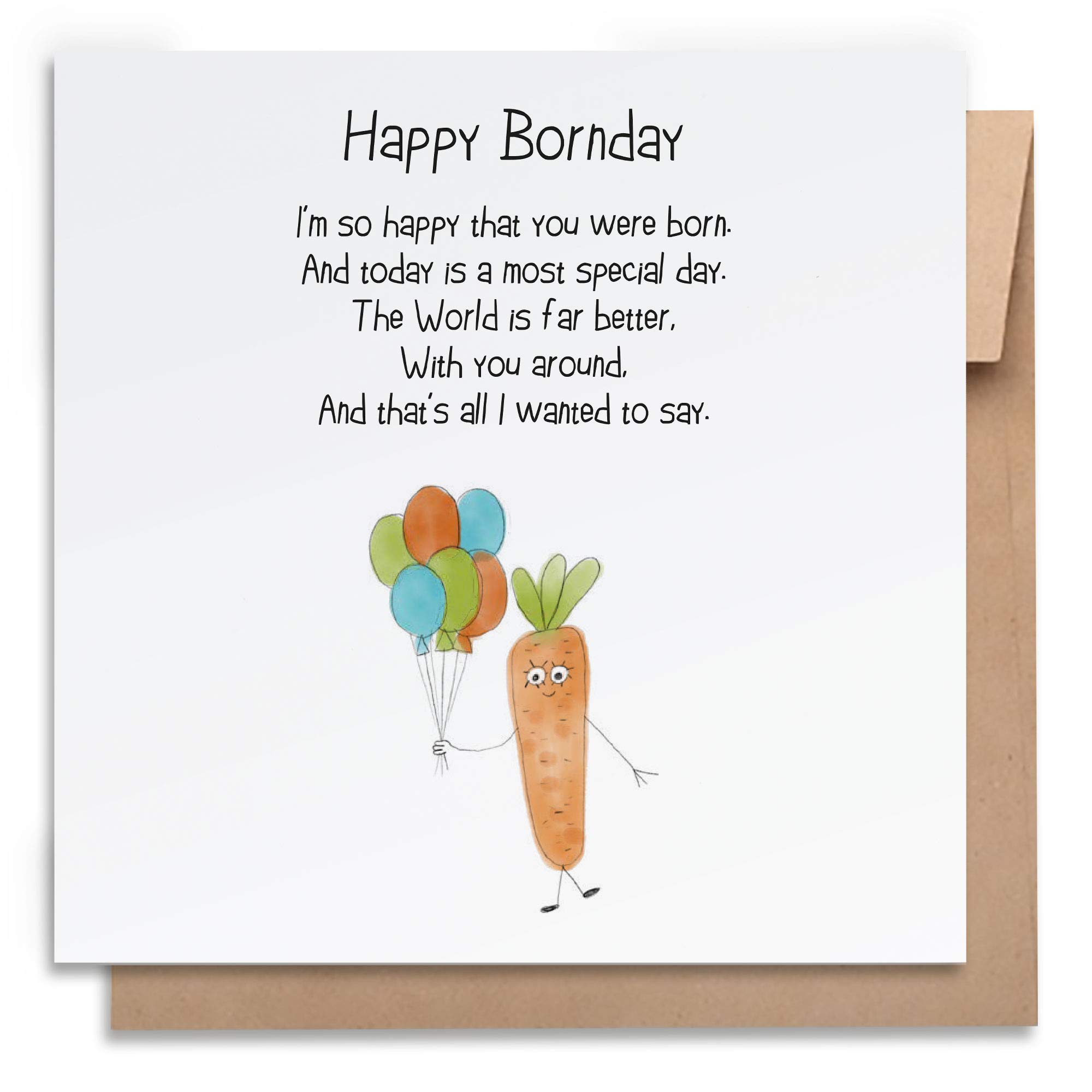 Buy Birthday Card Happy Bornday with Envelope Birthday Card Funny Birthday Card Humorous buy-birthday-card-happy-bornday-with-envelope-birthday-card-funny-birthday-card-humorous
