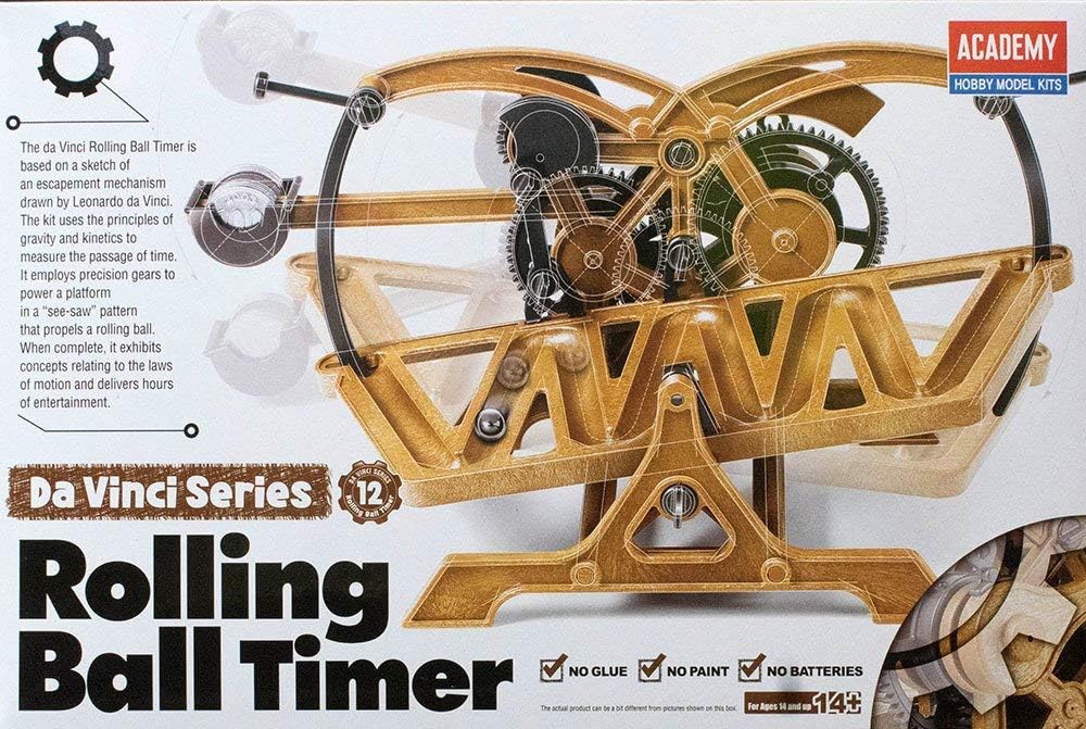 Amazon.com: Da Vinci Rolling Ball Timer - Da Vinci Machines Series Kit ...