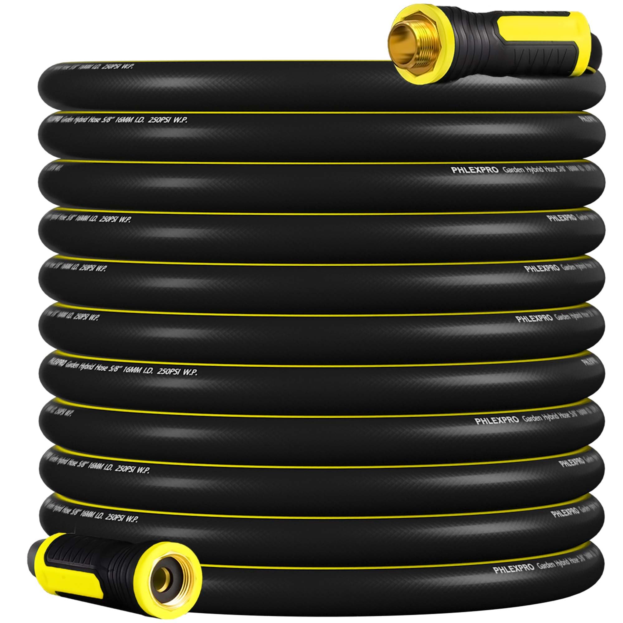 Amazon.com: Garden Hose 50FT - PHLEX PRO Heavy-Duty Premium 5/8 ...