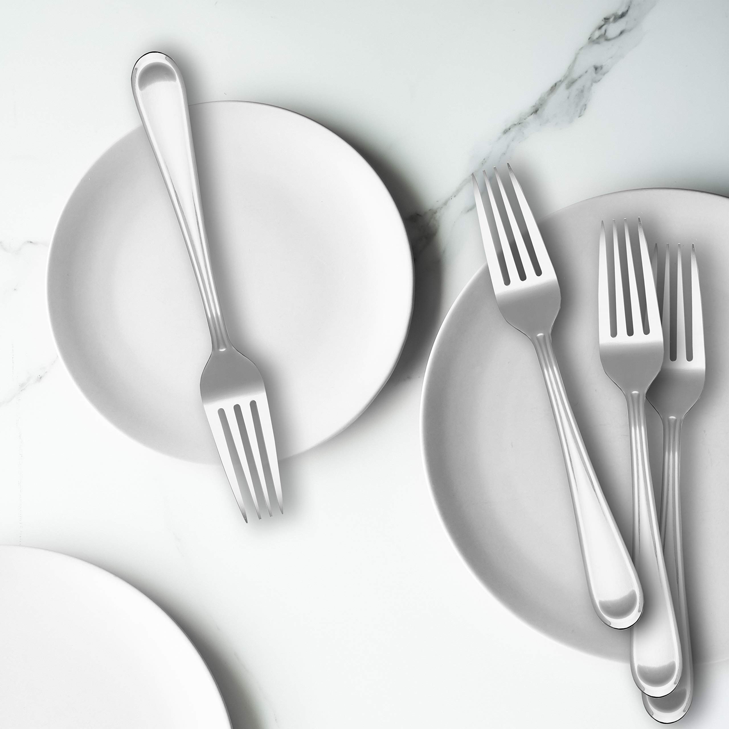 Snapklik.com : Clark 4 Piece Dinner Forks