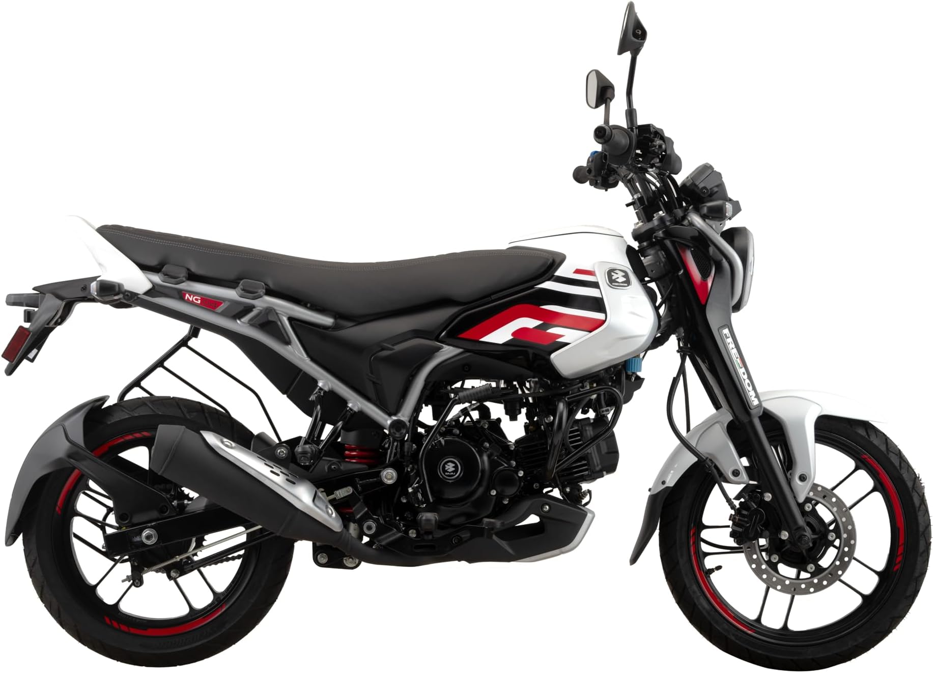 Bajaj JH27 Freedom Cng 125 Disk Led Motorcycle/Motorbike - Pearl ...
