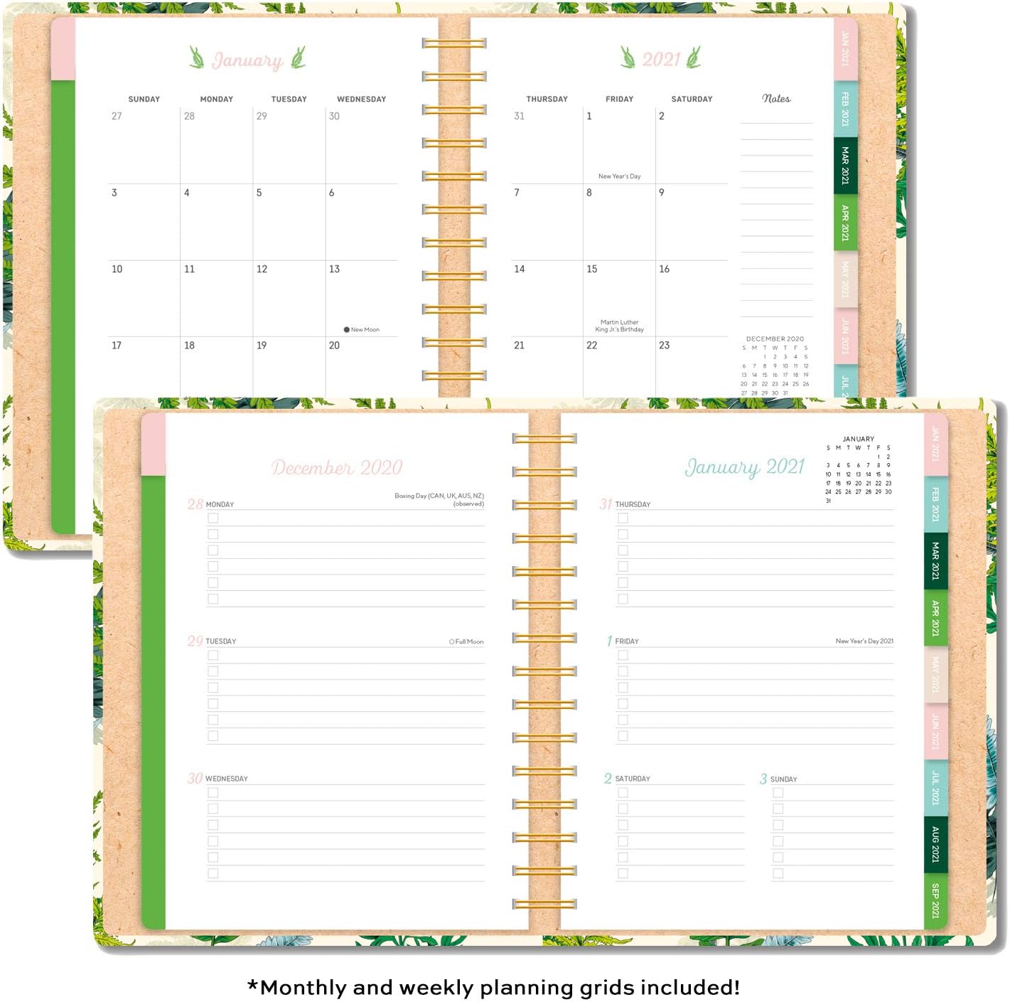 Geometric Tropical Triangles 2021 Planner – BigaMart