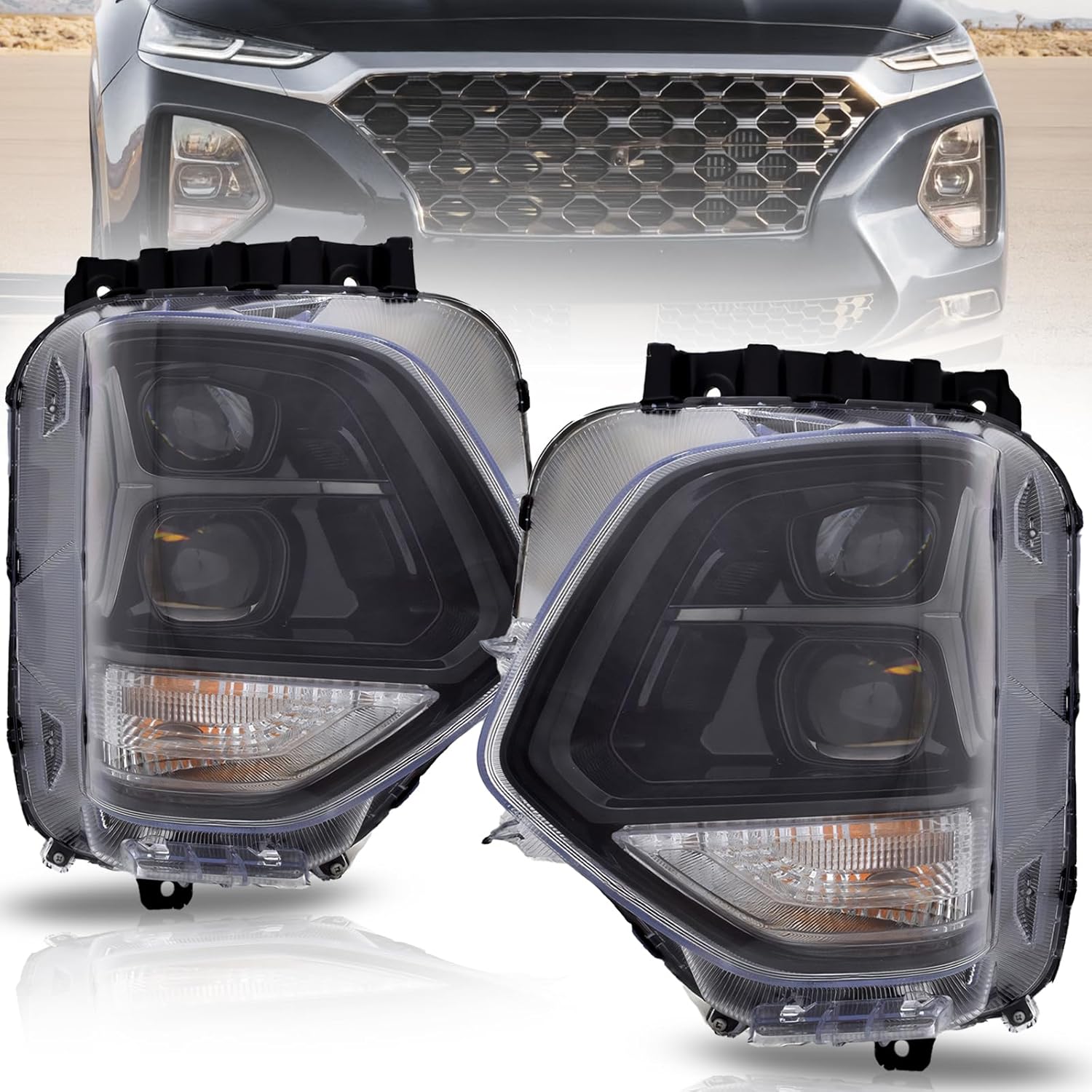 Amazon.com: ALLIGATOR AUTO LIGHTS LED Headlight Assembly Compatible ...