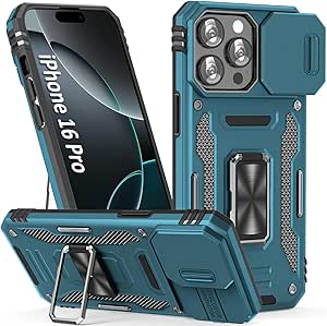 Amazon.com: SEFING Phone Case for 16 Pro Case 16 Pro Phone Case with Camera Cover, with ...