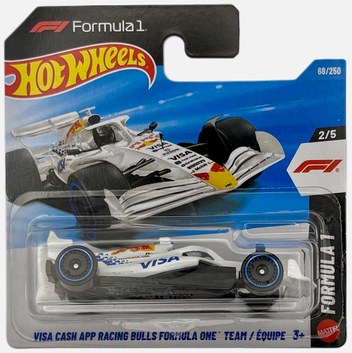 Hot Wheels Racing Bulls Formula 1 Team - Formula 1 2/5 - JJJ35 - Short ...
