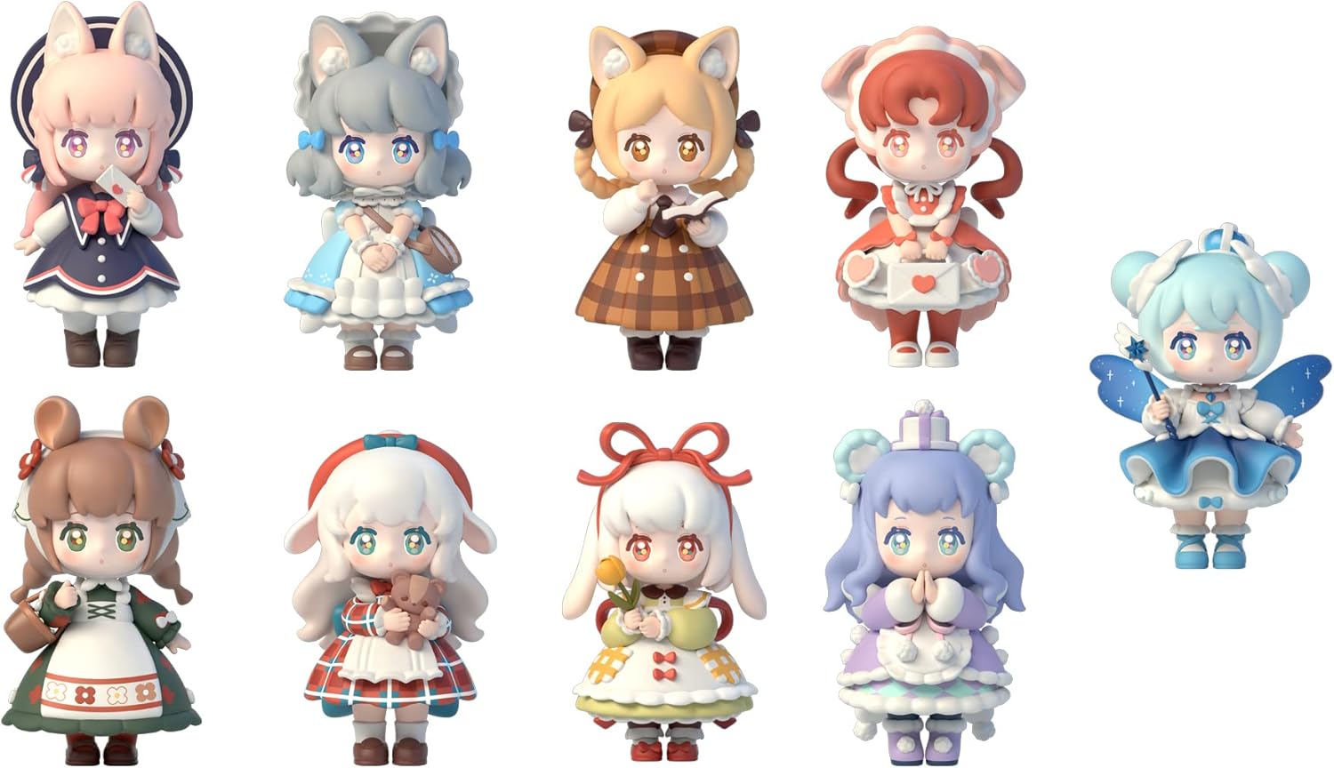 Amazon.com: SIMONTOYS NINIZEE LOVE ISLAND SERIES TRADING FIGURE : Toys ...