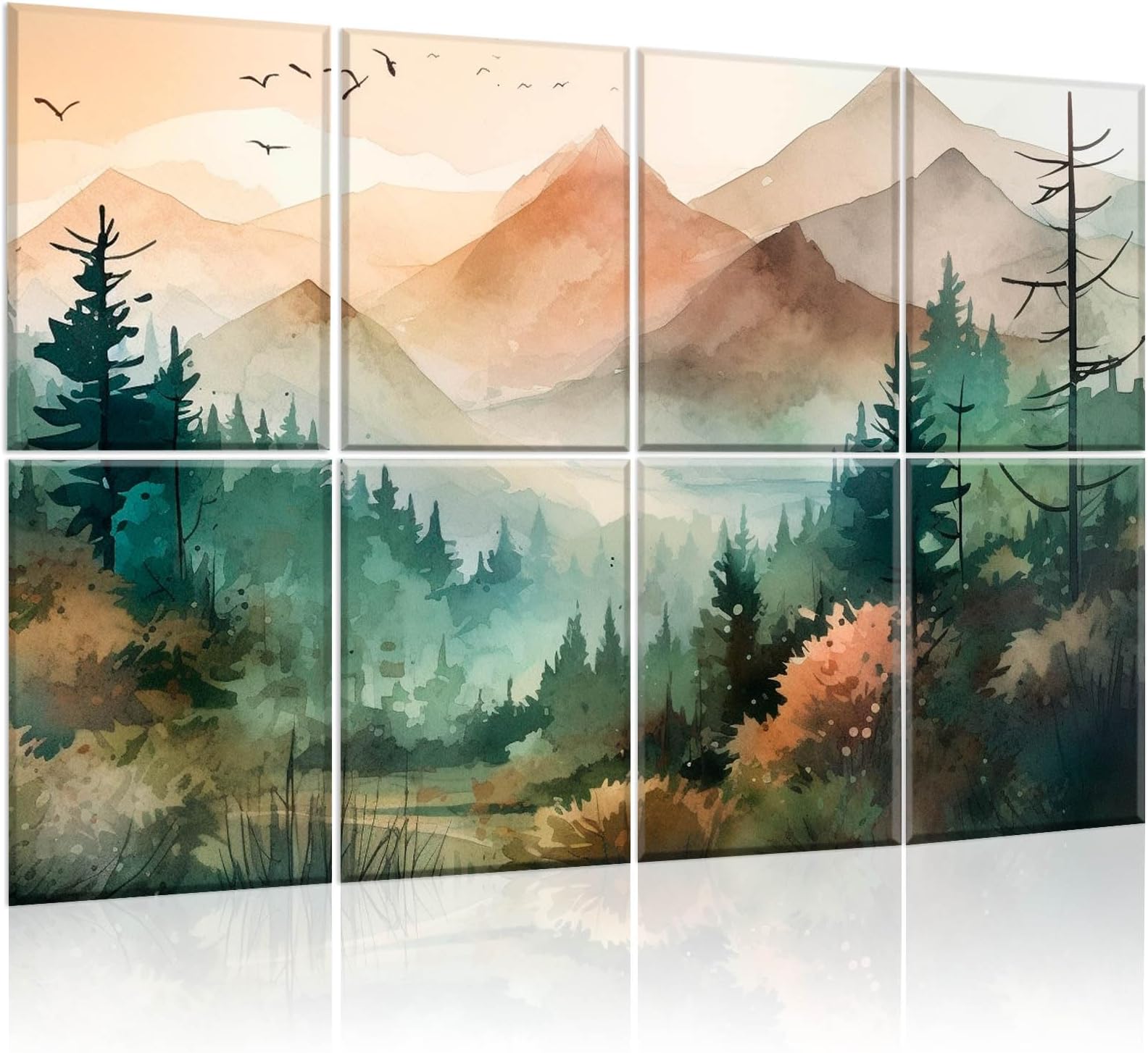 Amazon.com: 8 Pack Art Acoustic Panels Soundproof Wall Panels ...