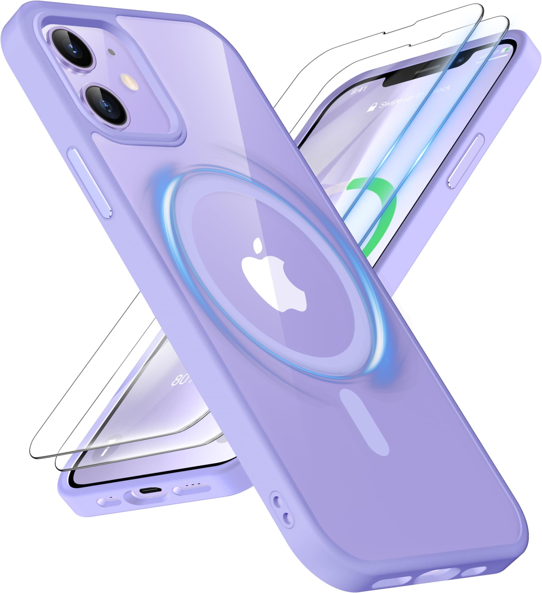 Amazon.com: MOCCA Strong Magnetic for iPhone 12 Case/iPhone 12 Pro Case ...