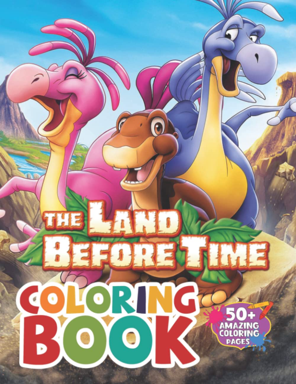 Land Before Time Coloring Book The Land Before Time Book | Desertcart INDIA