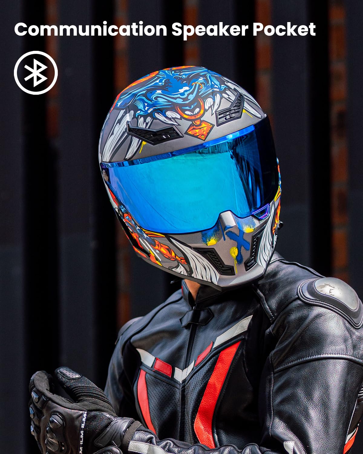 Snapklik.com : ILM Motorcycle Helmets For Adult Men Women Full Face DOT ...