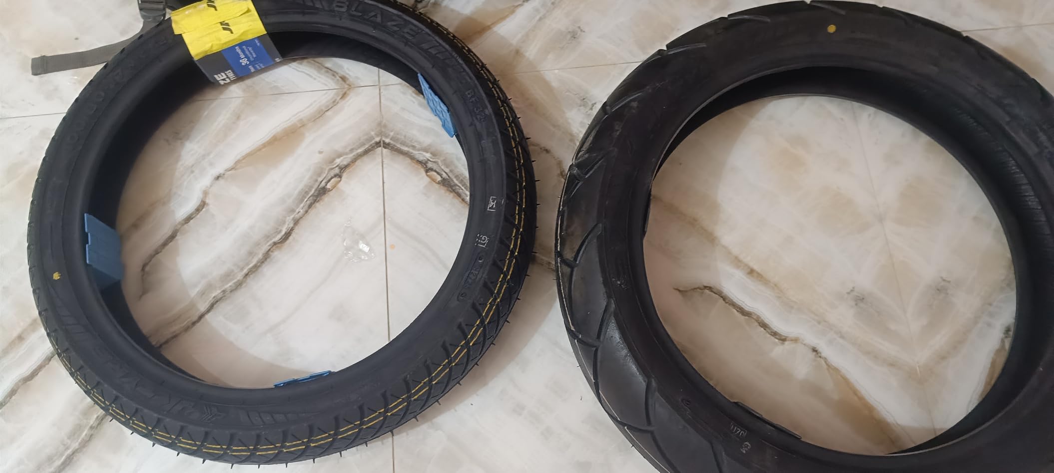 JK Tyre BLAZE RYDR BR41 140/70-17 Tubeless Bike Tyre, Rear : Amazon.in ...