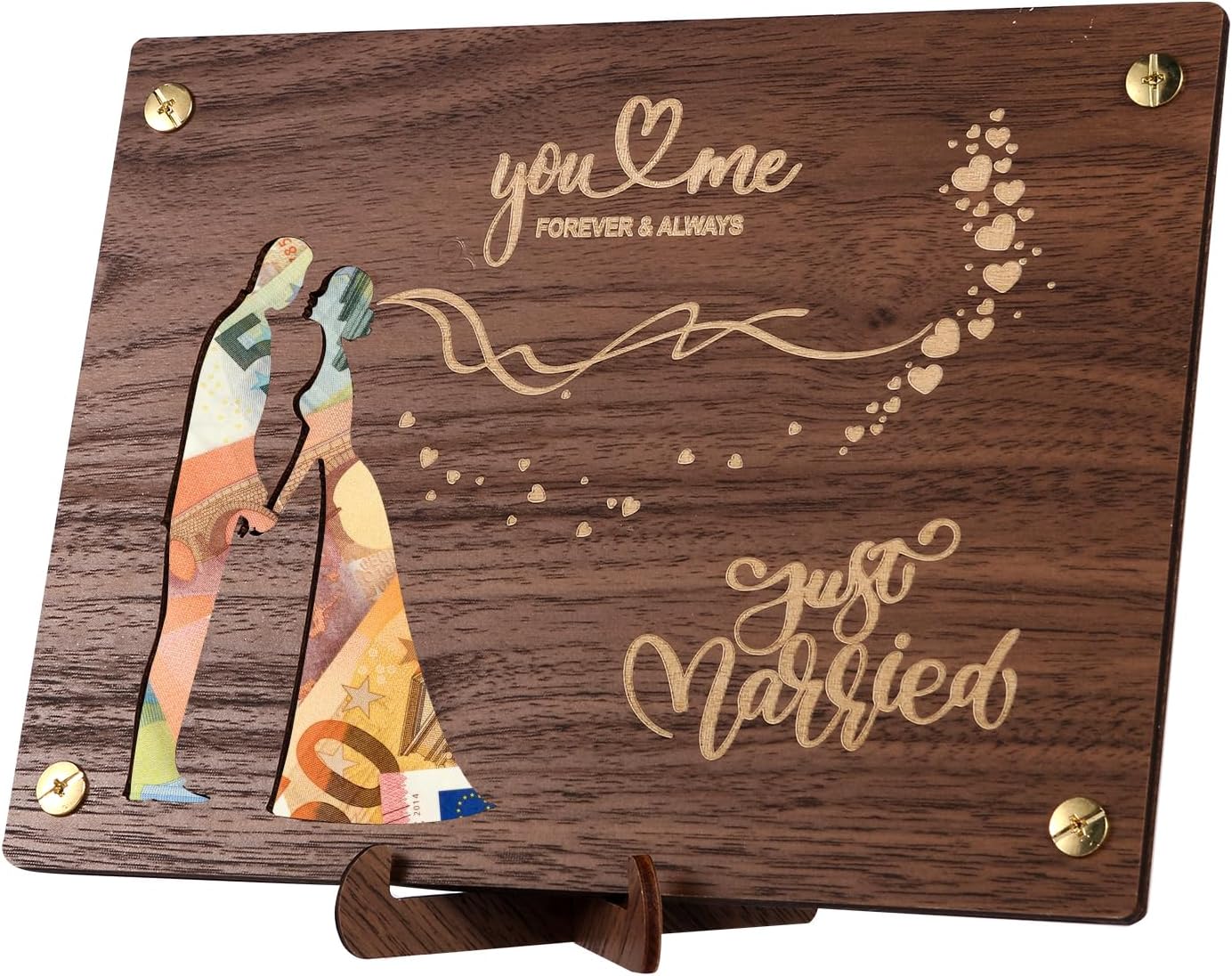 LOVLEY Wedding Card for Bride & Groom – Wedding Money Wallet & Wedding ...