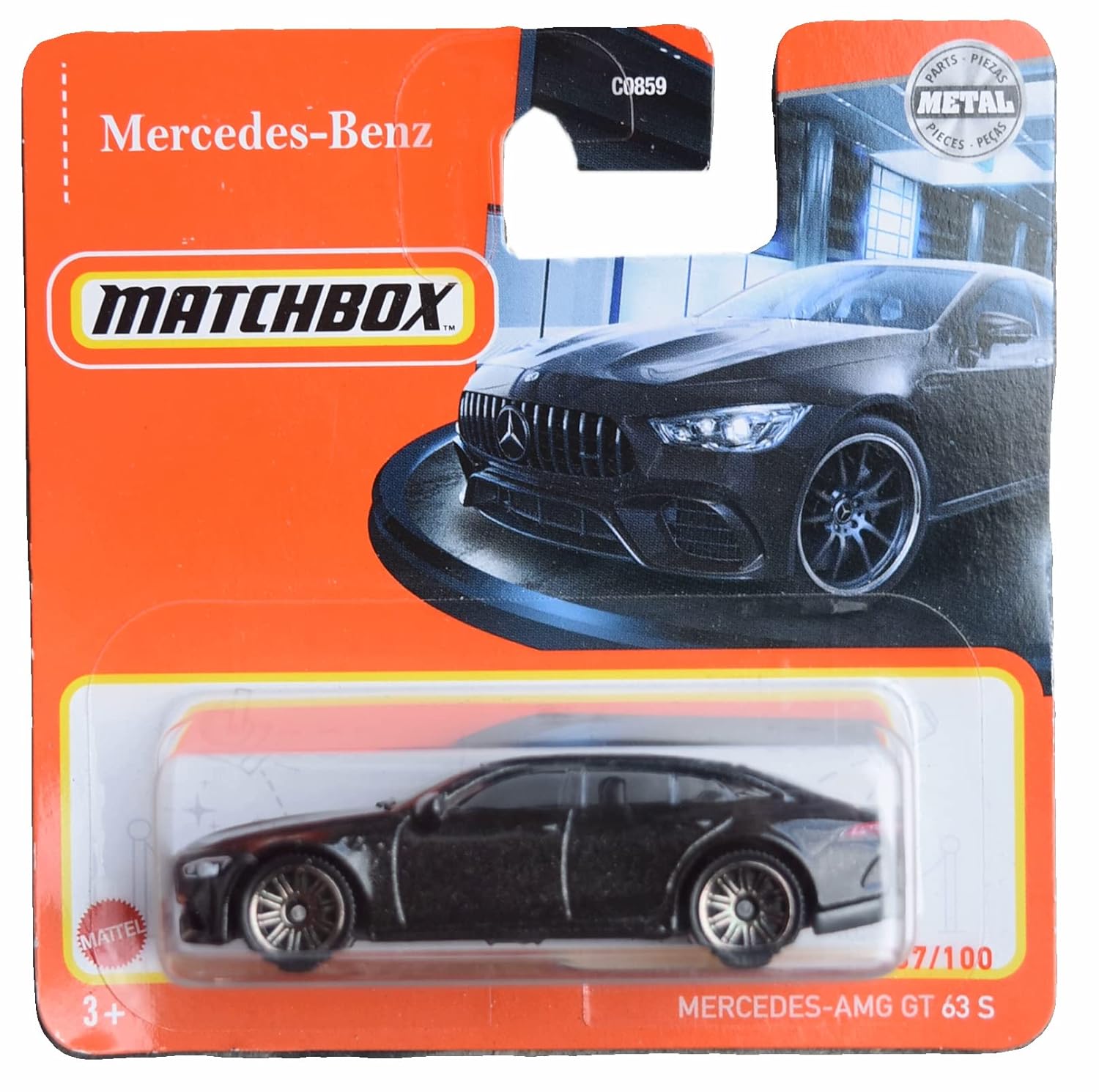 Matchbox Mercedes AMG GT 63 S 1:64 Scale Unisex Kids Toy Car : Amazon ...
