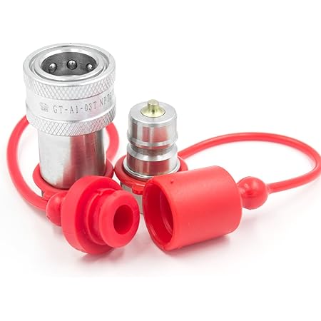 Amazon.com: Parker BH1-60 Valved Hydraulic Quick Coupler 1/8 NPT Female ...