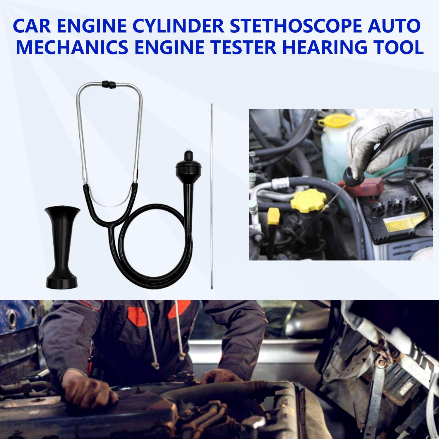 ZKTOOL Mechanics Stethoscope – 3 Piece Automotive Philippines | Ubuy