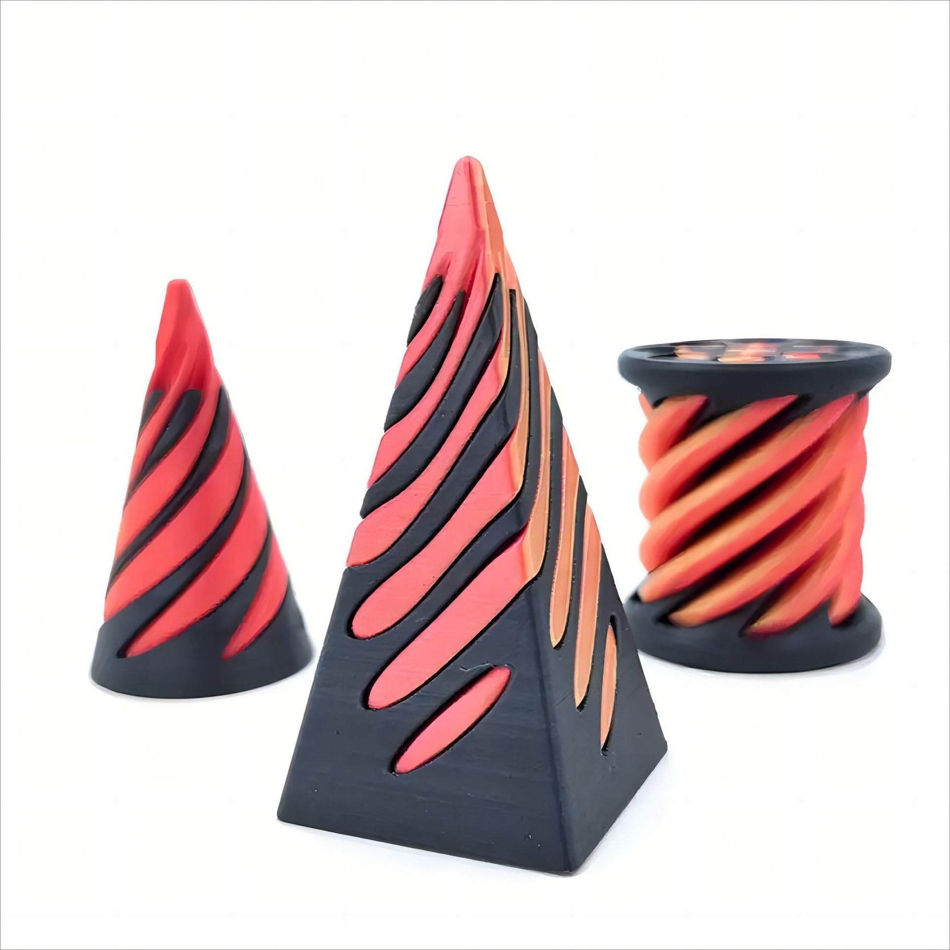 Amazon.com: Impossible Cone (3PCS), 3D Printed Spiral Cone Fidget Toy ...