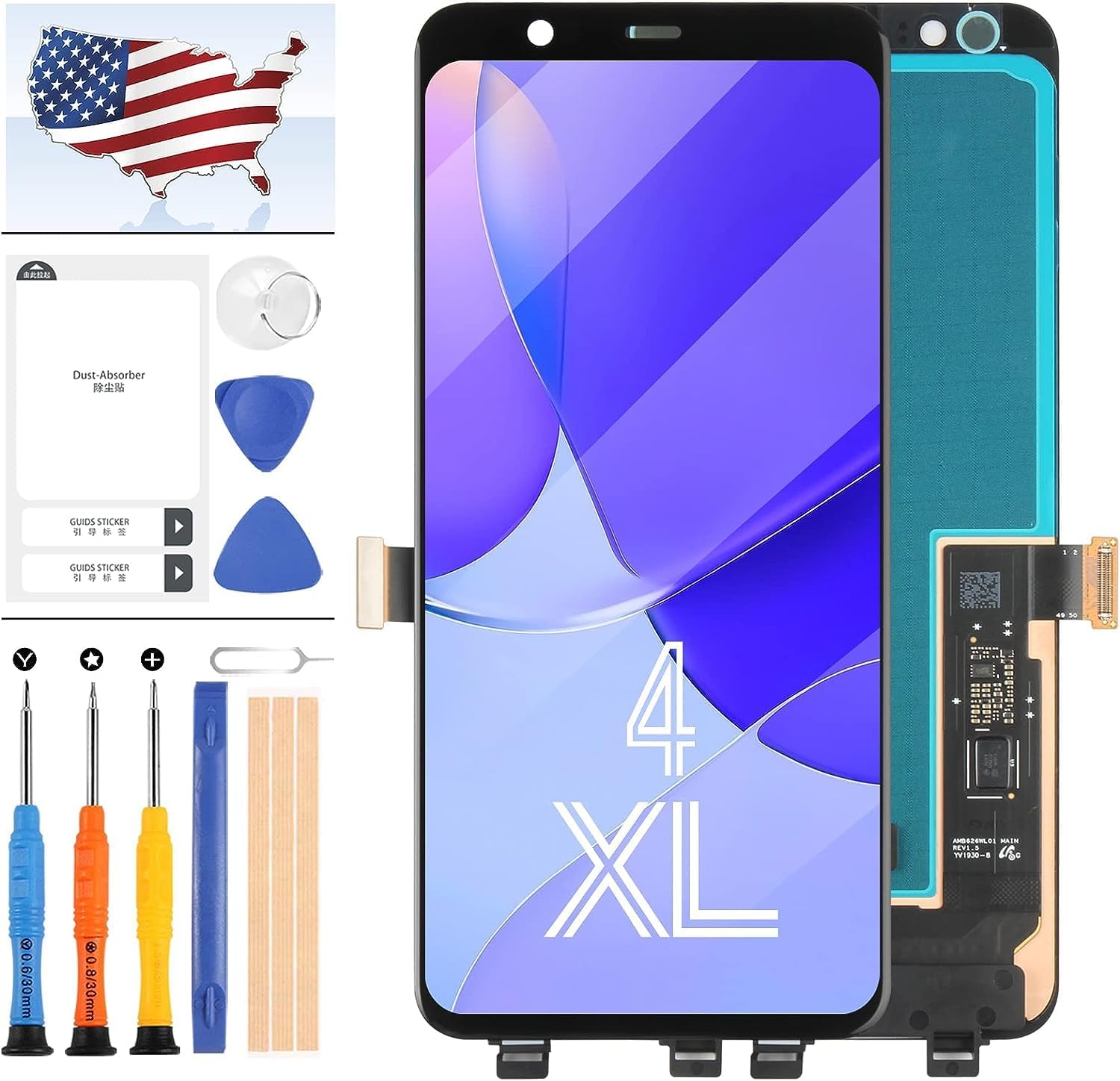 Amazon.com: OLED for Google Pixel 4 XL LCD Screen Replacement for ...