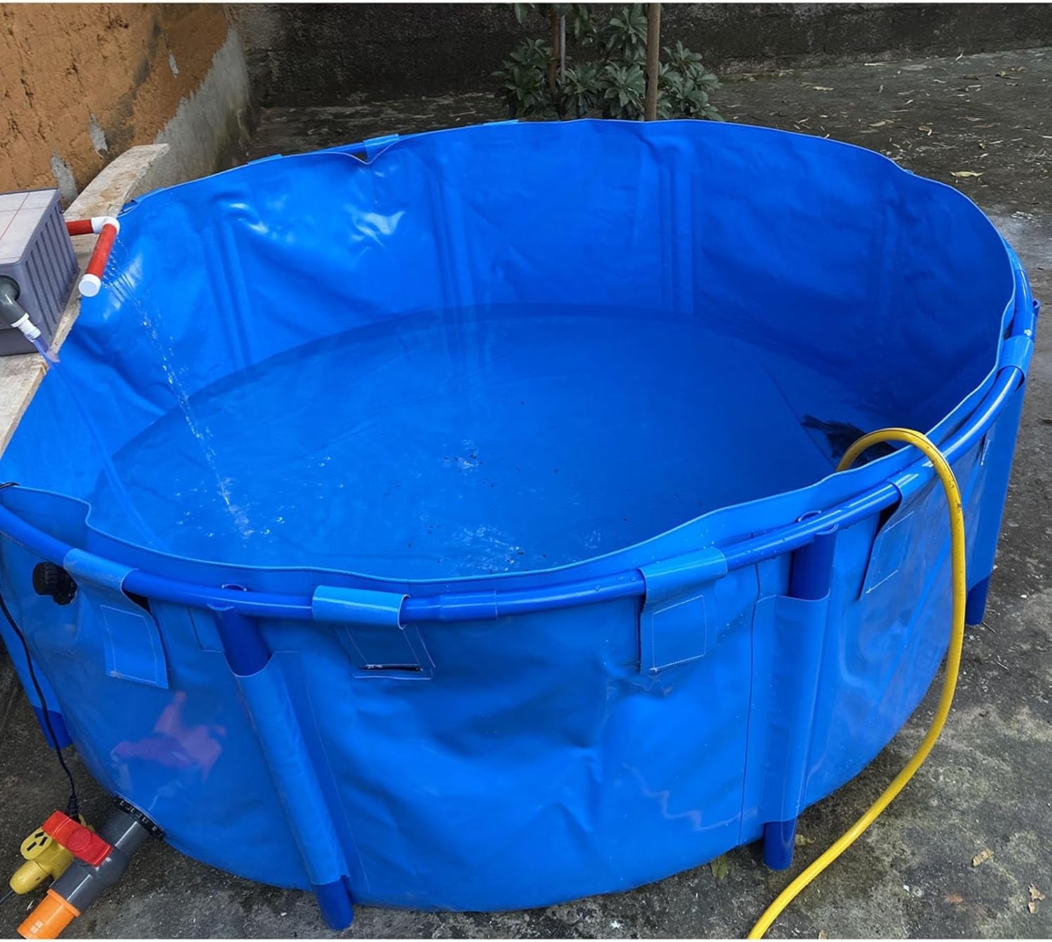 Amazon.com: Blue Backyard Above Ground Pools 13ft 12ft 10ft 8ft 6.6ft ...