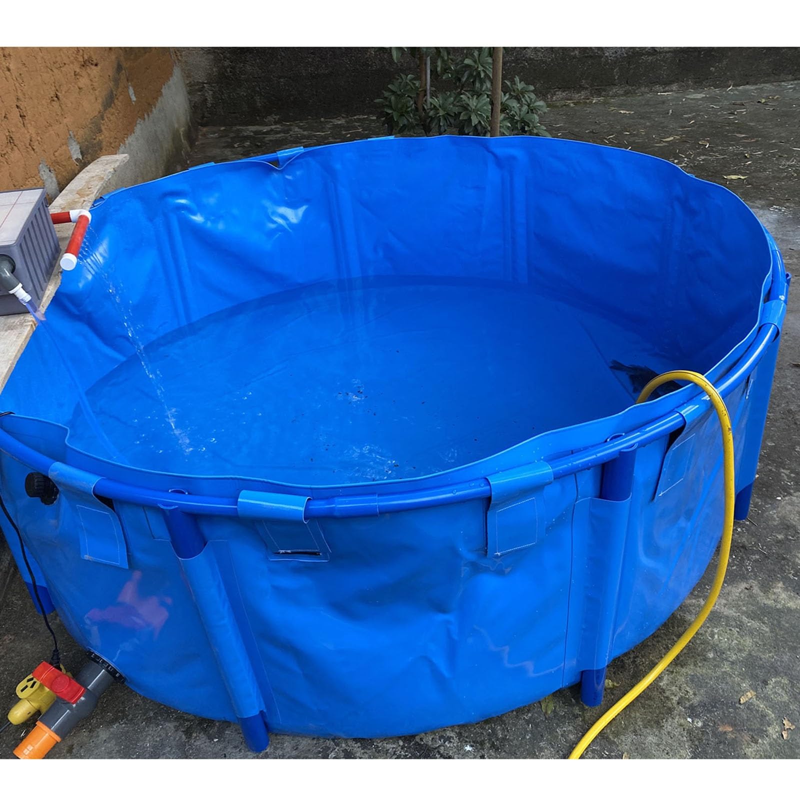 Amazon.com: Blue Backyard Above Ground Pools 13ft 12ft 10ft 8ft 6.6ft ...