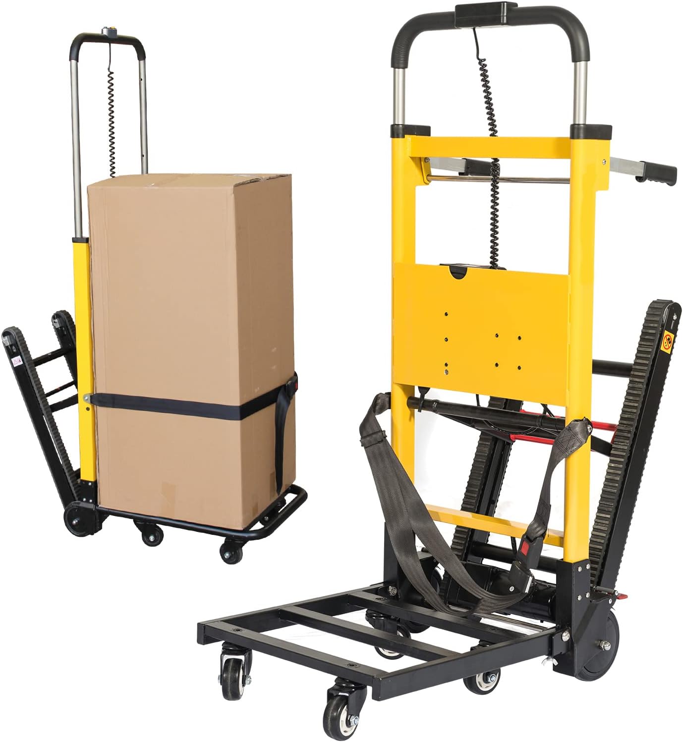 TDZL Electric Folding Stair Climbing Hand Truck, Weight Capacity 350 ...