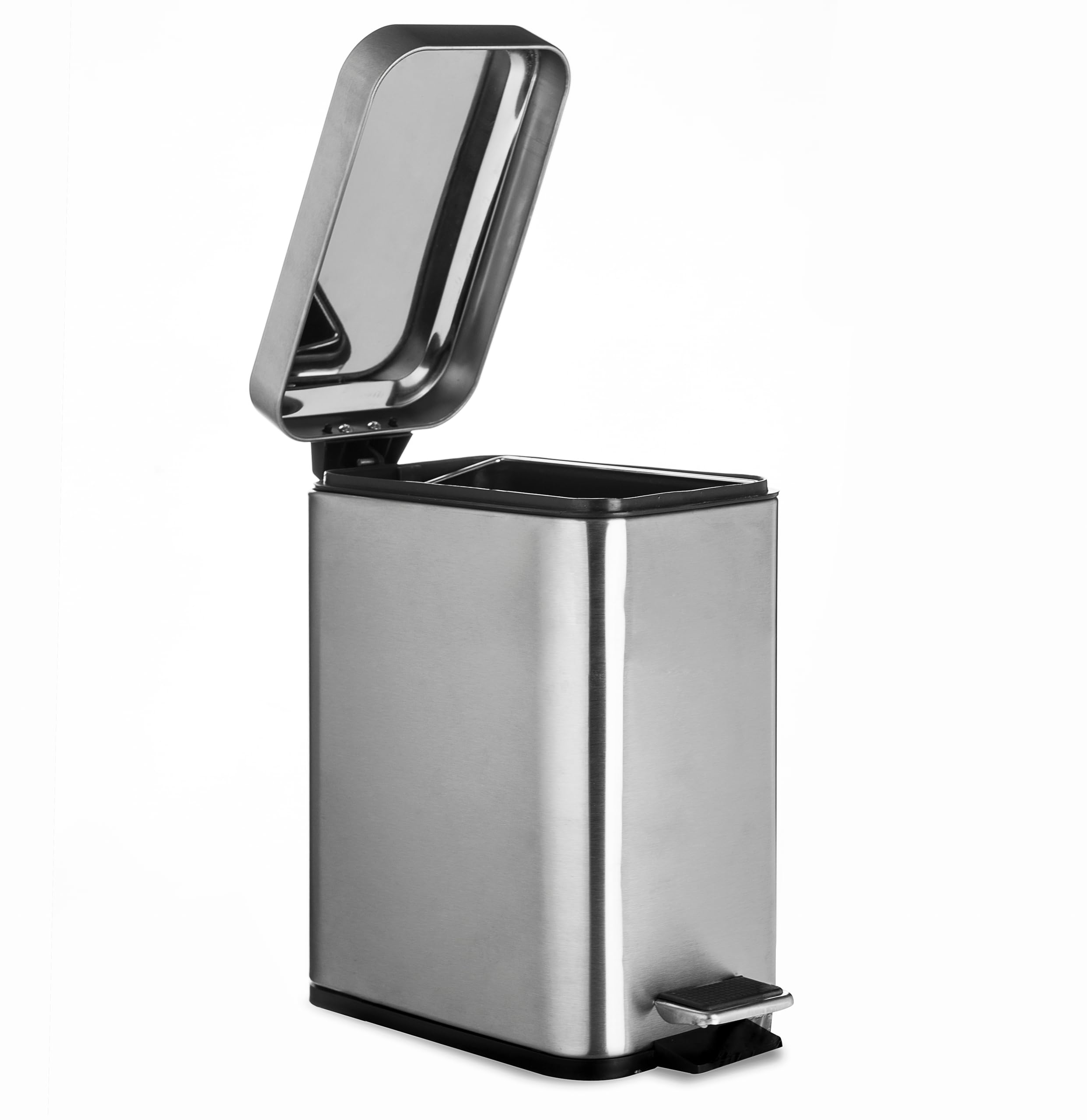 Slim Rectangular 5l Trash Bin Plastic Durable And Long Lasting ...