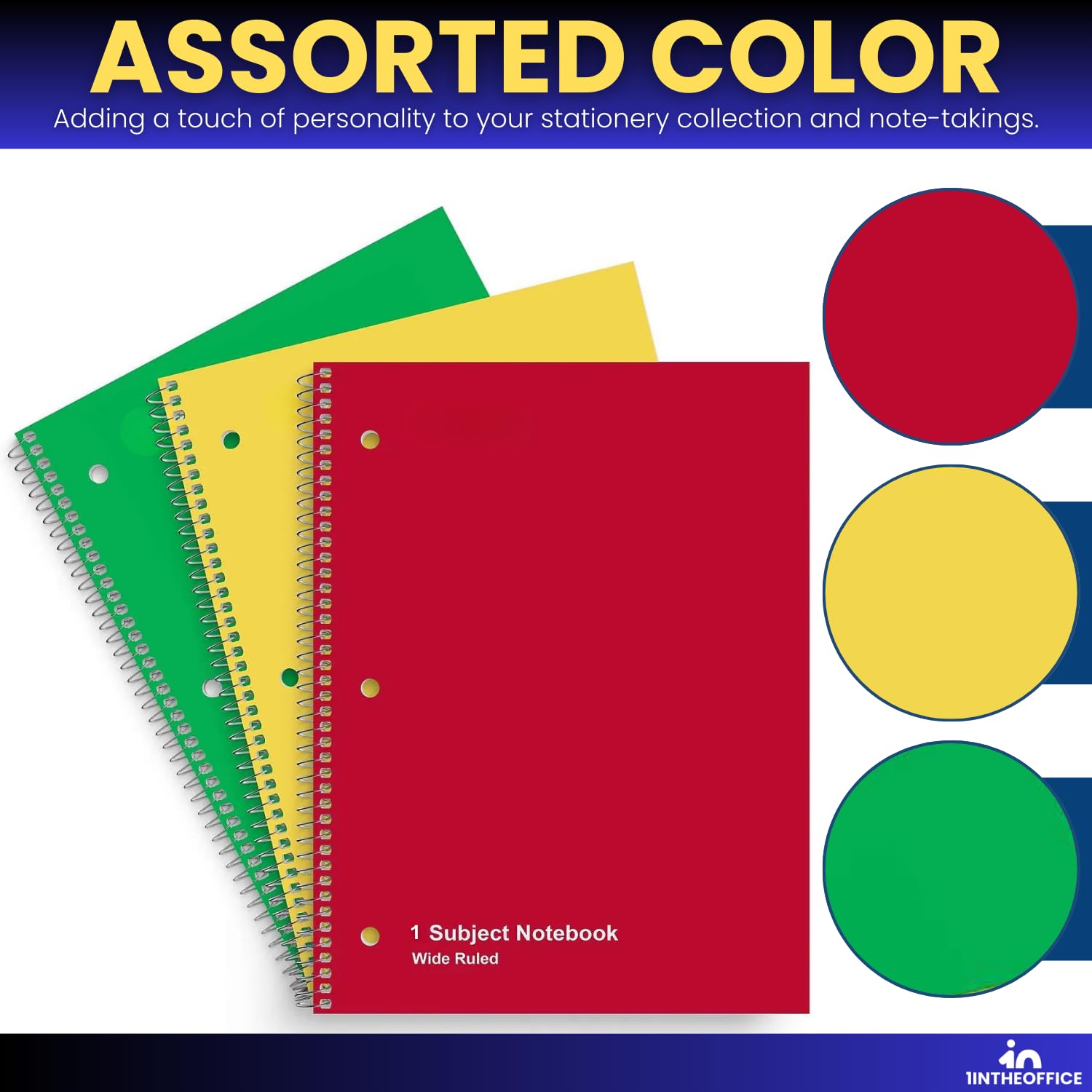 Snapklik.com : Spiral Notebook College Ruled, College Ruled Spiral ...