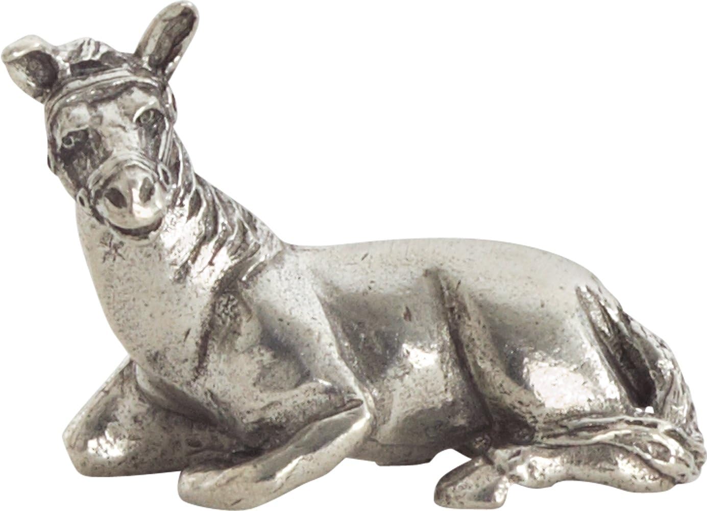 Amazon.com: DANFORTH - Donkey, Pewter Port Nativity Collection, Tiny ...