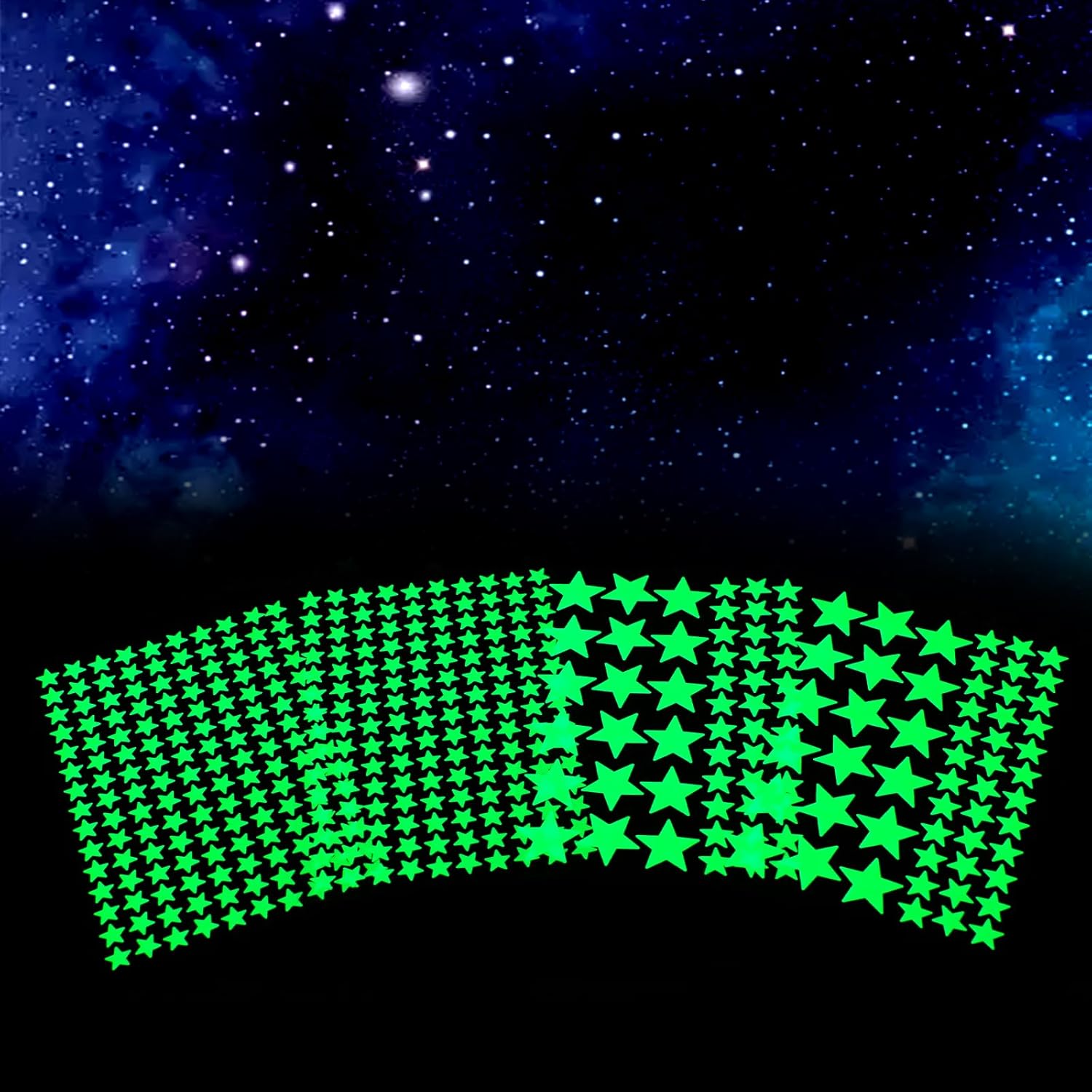 Amazon.com: 408 PCS Glow in The Dark Star Stickers Glow Stickers for ...