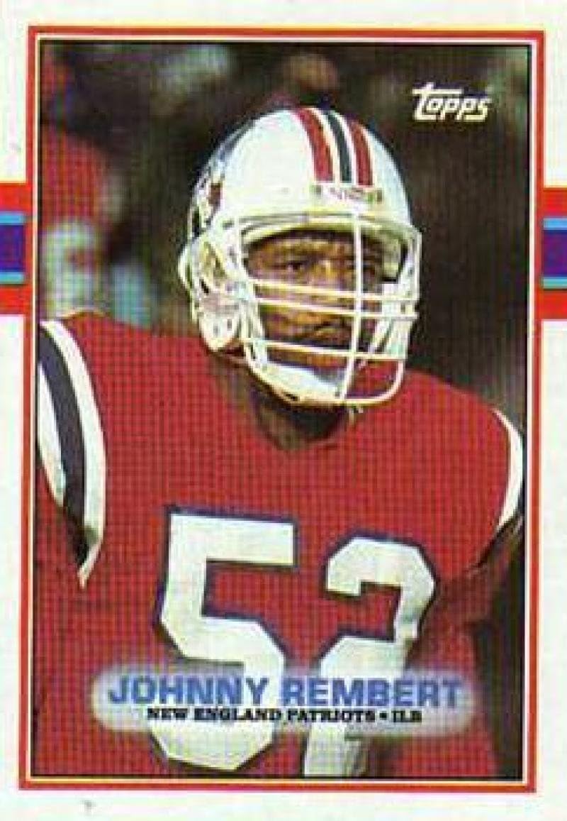 Amazon.com: 1989 Topps Football #200 Johnny Rembert RC Rookie Card New ...