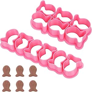 Amazon.com: 2pcs 1" Goldfish Cracker Cutter, Mini Fish Cookie Cutter ...