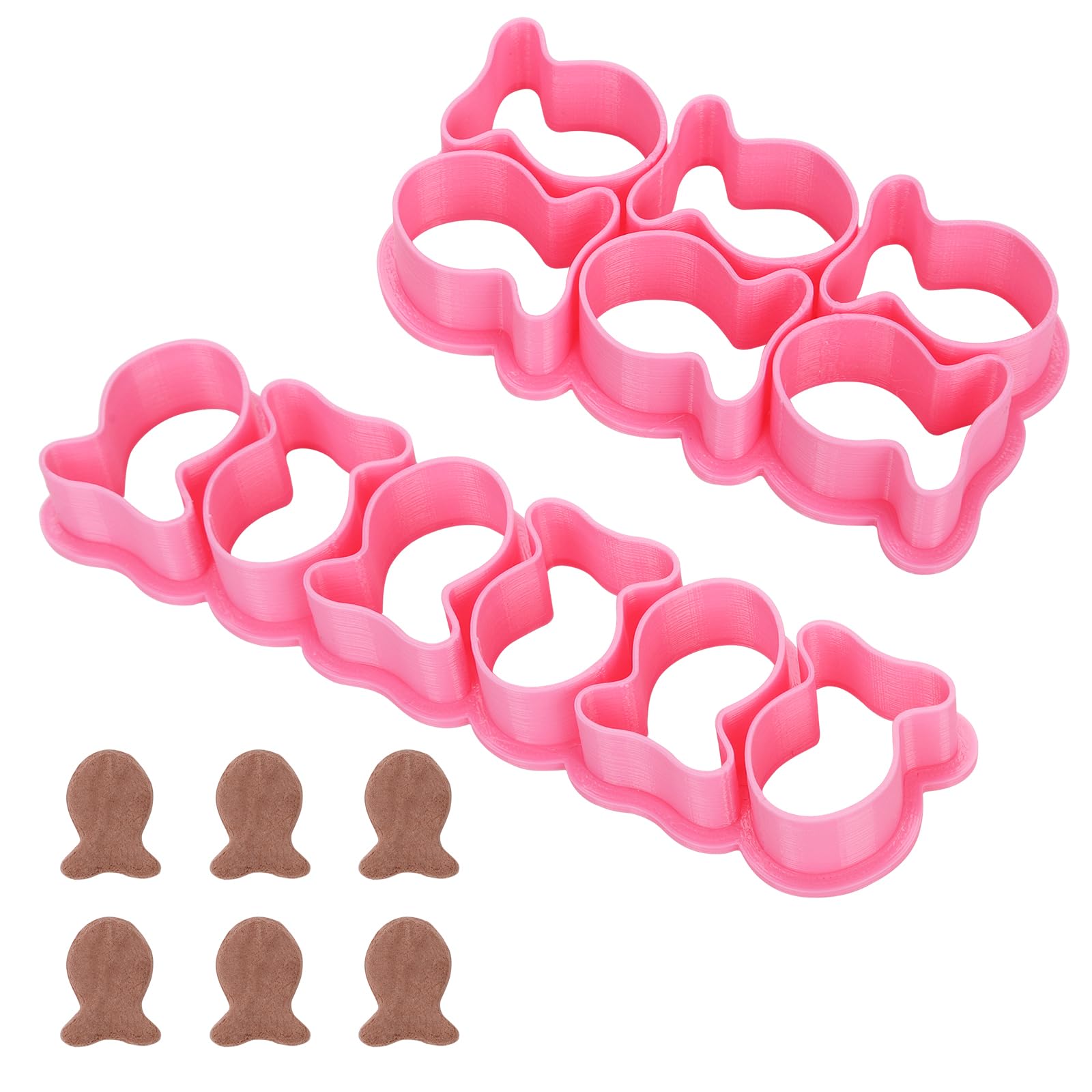 Amazon.com: 2pcs 1" Goldfish Cracker Cutter, Mini Fish Cookie Cutter ...