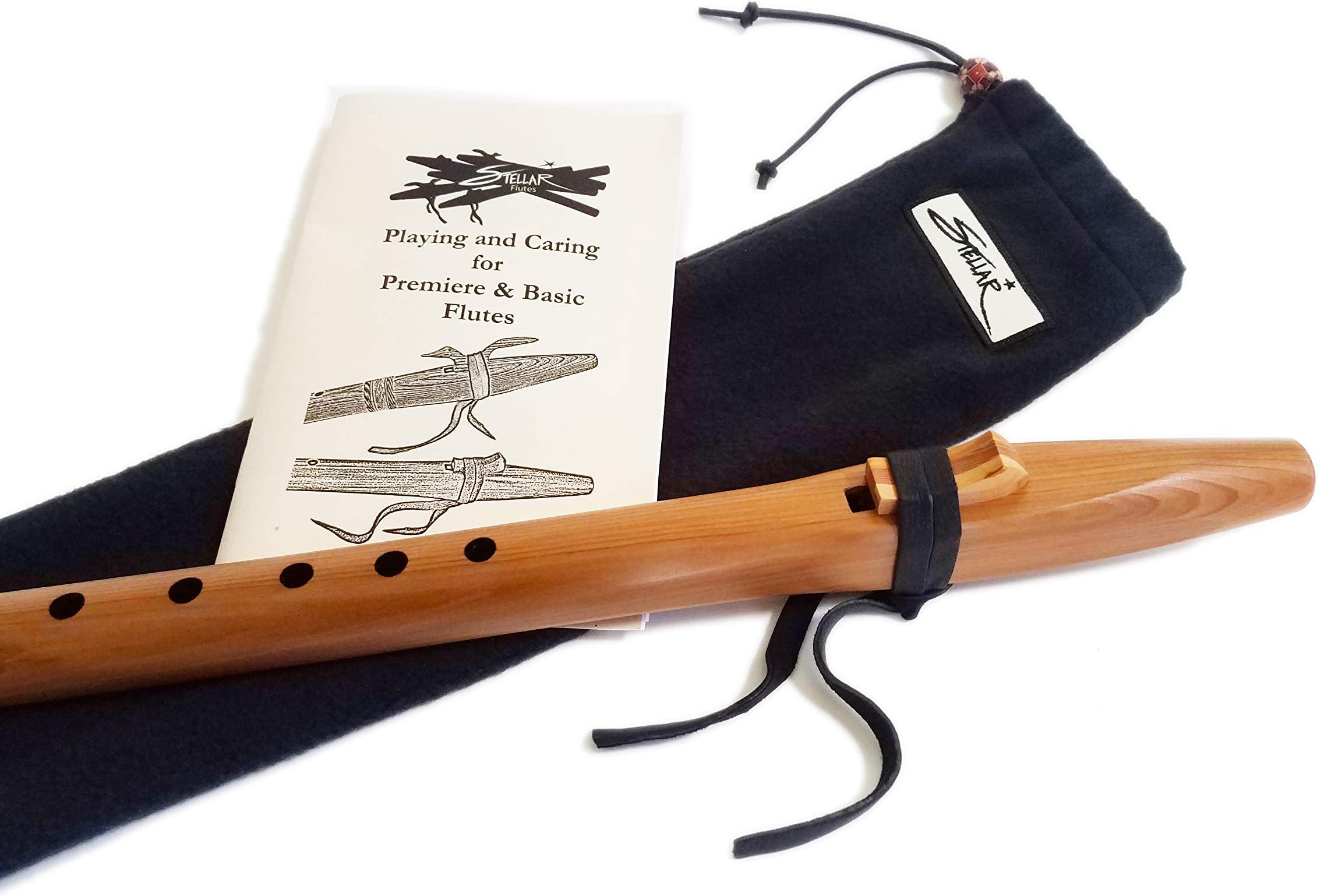 Amazon.com: Choroi Quinta Pentatonic Wooden Flute without a Tone Block ...
