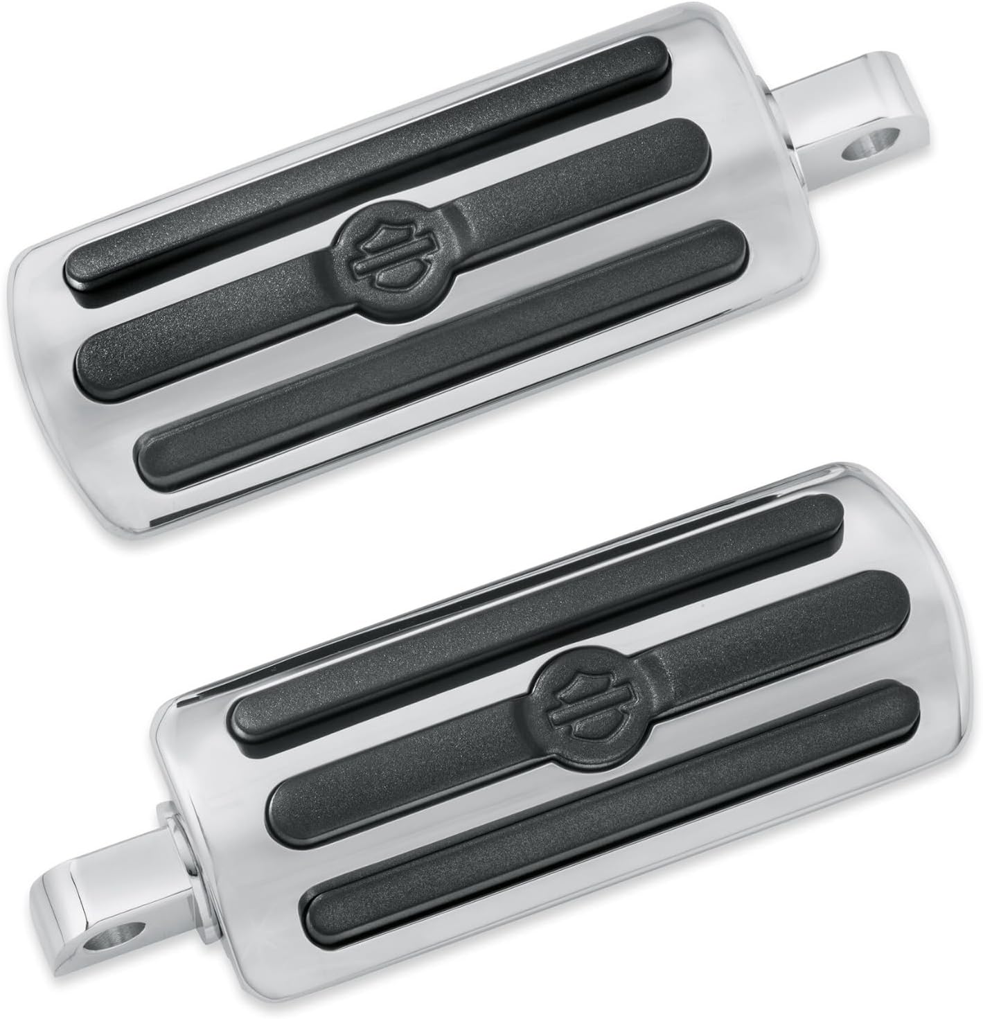 Amazon.com: Chrome and Rubber Custom Footpegs : Automotive