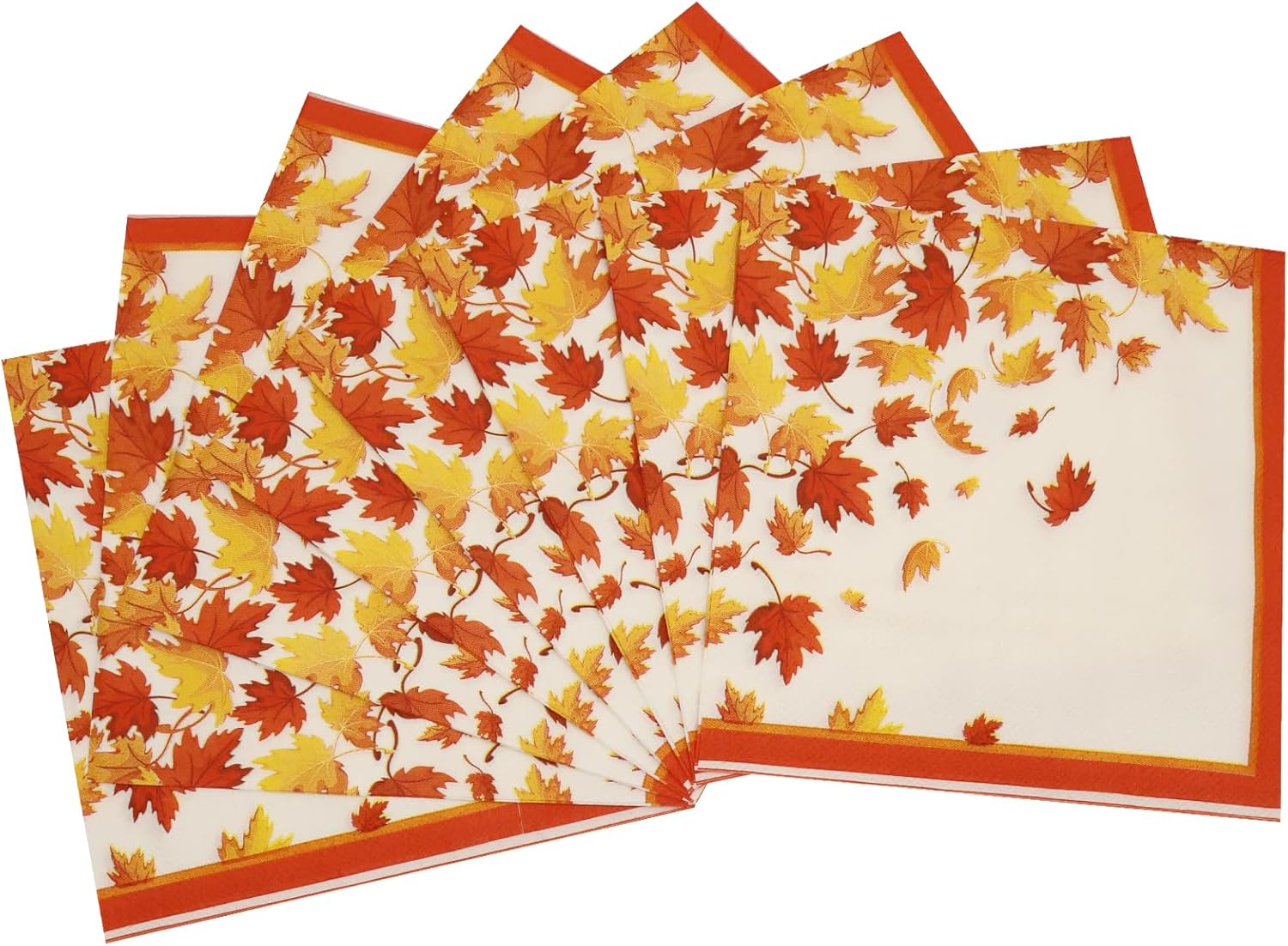 Thanksgiving Napkins/20Pcs Autumn Paper Napkins/Autumn Decor Pumpkin ...