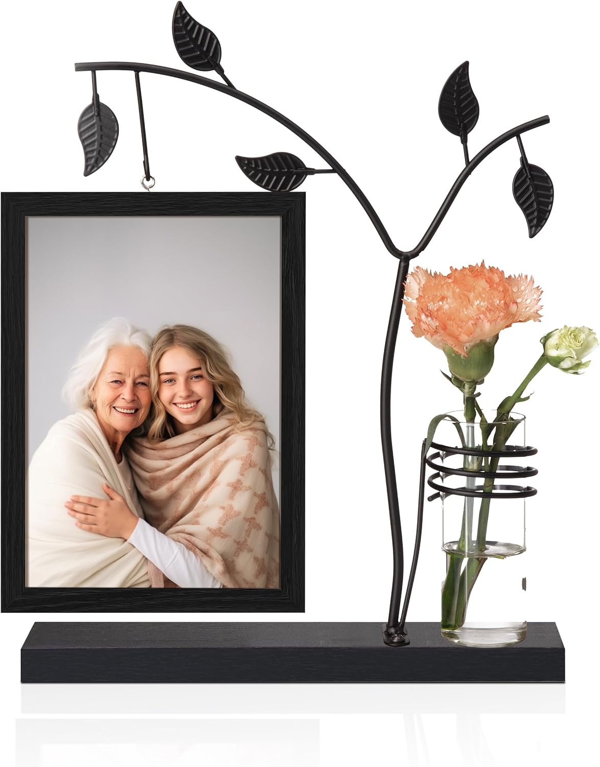 Amazon.com: Afuly 5x7 Picture Frame Black Family Picture Frames with ...