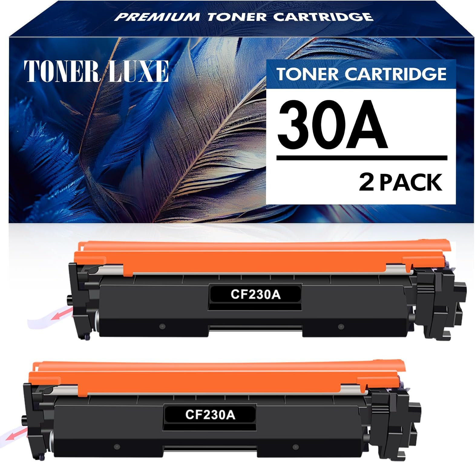 Amazon.com: CF230A 30A Black Toner Cartridge: Compatible Replacement ...