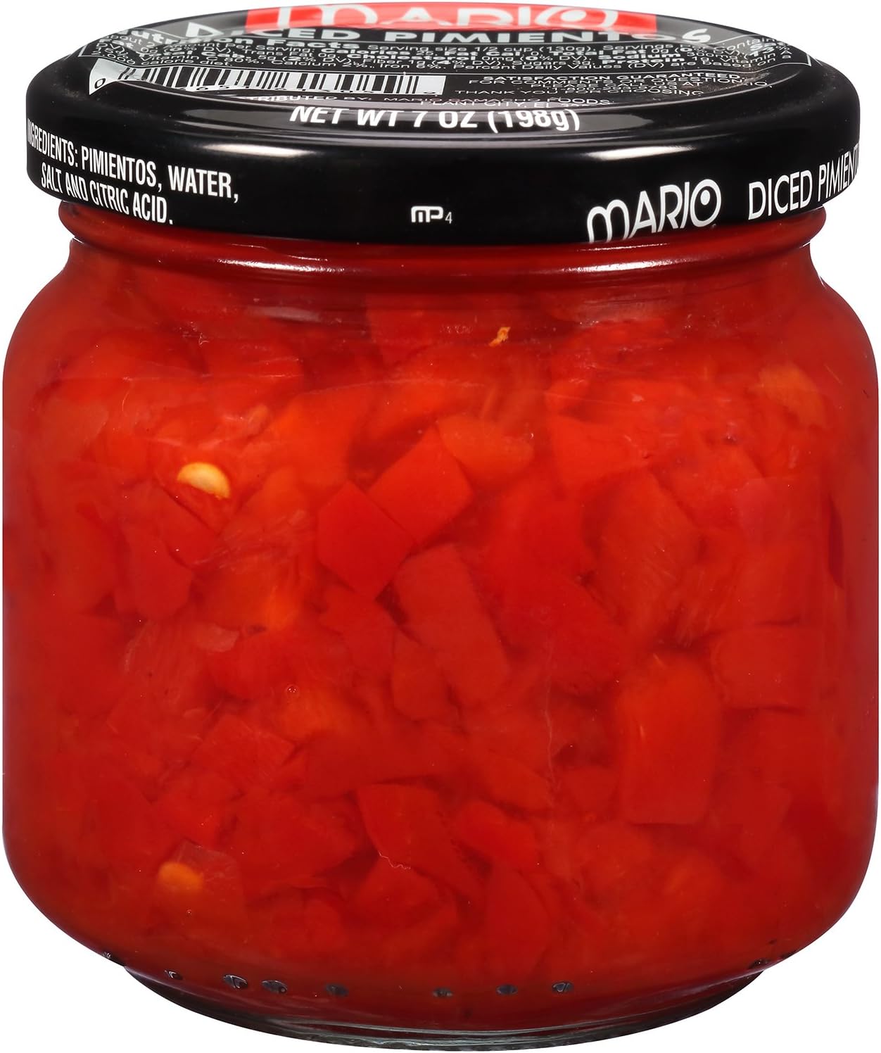 Amazon.com : Mario Camacho Foods Diced Pimientos, 7 Ounce (Pack of 12 ...