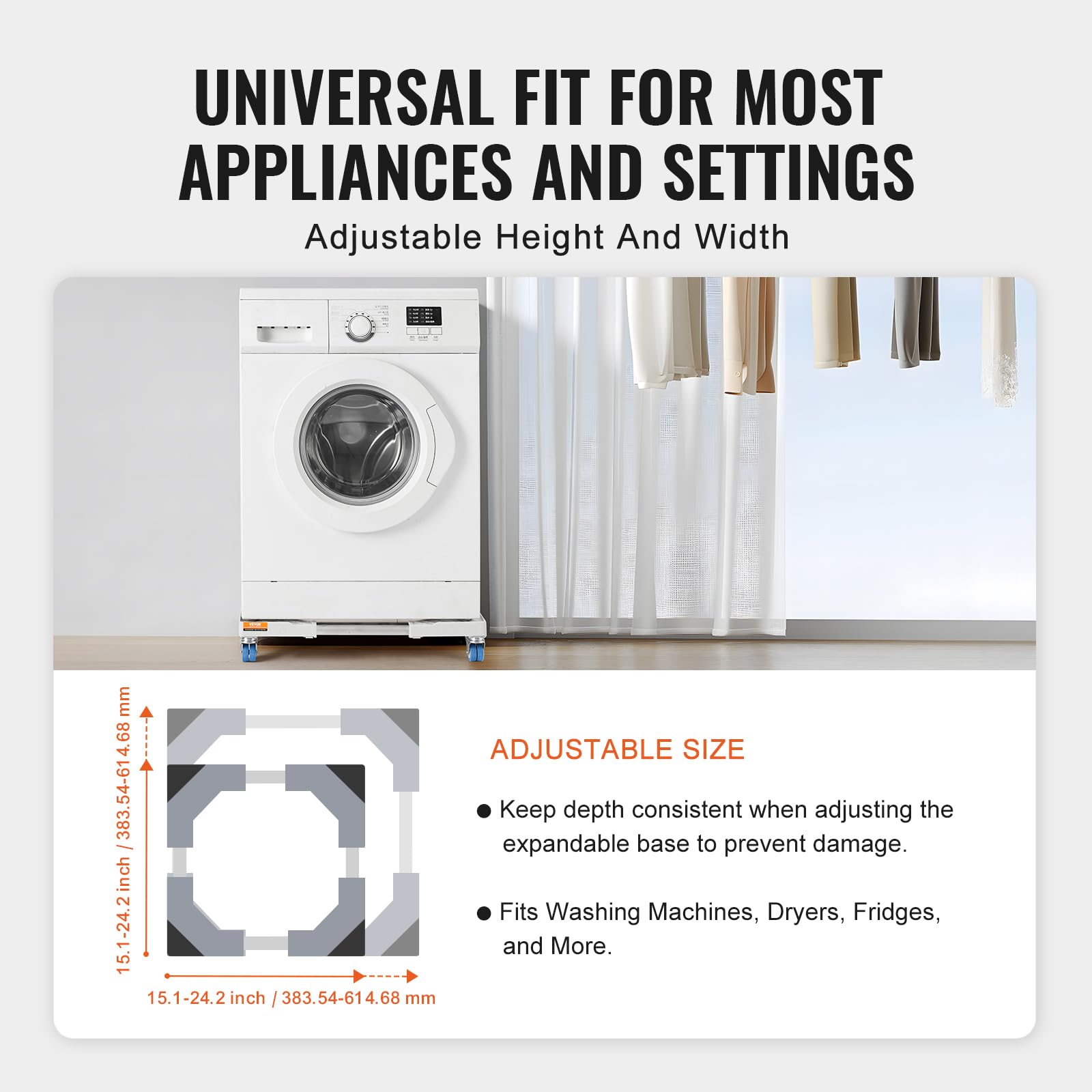 Snapklik.com : VEVOR Appliance Furniture Dolly, Mobile Roller