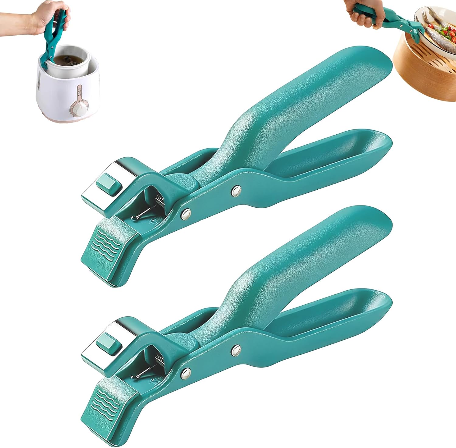 Amazon.com: Hot Plate Grippers, Hot Plate Gripper Lifters Tongs, Multi ...