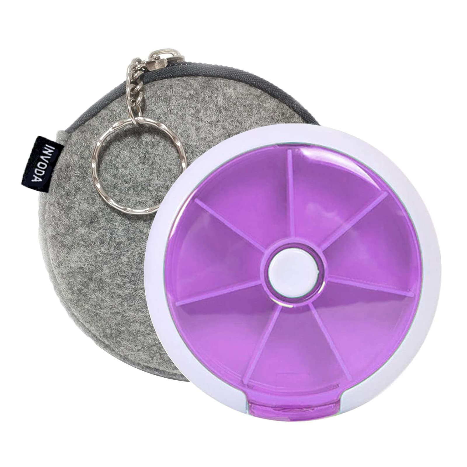 Snapklik.com : Pill Cases Weekly INVODA Pill Organizer 7 Day 3 Times ...
