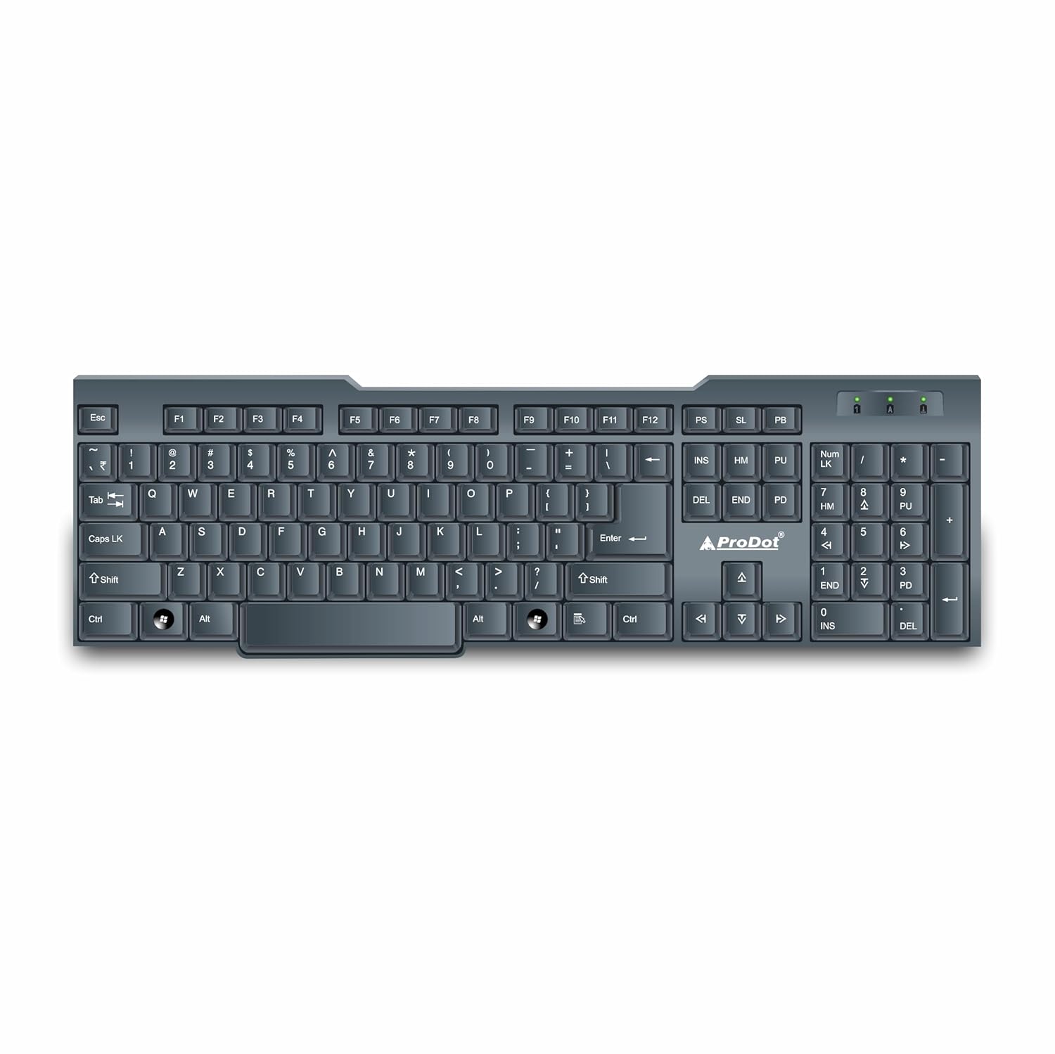 Amazon.in: Buy ProDot Choice USB Wired Keyboard I Plug & Play ...