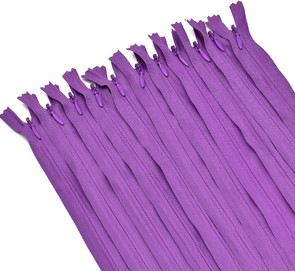 Amazon.com: 40Pcs 20 Inch Nylon Invisible Zippers Sewing for Tailor ...