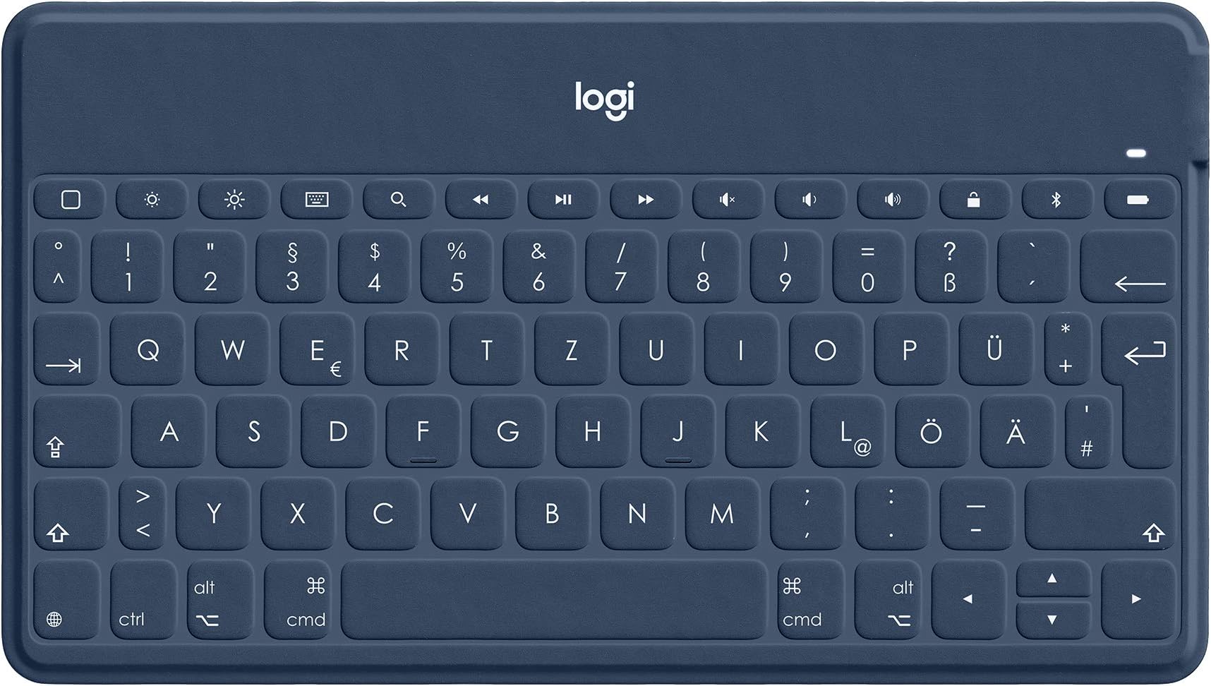 Logitech K830 Kabellose TV-Tastatur, Bluetooth & 2.4 GHz Verbindung via ...
